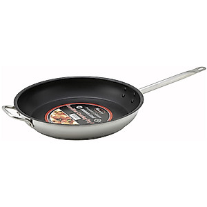 Winware SSFP-14NS FryPanSS, 14 Inch, Stainless Steel