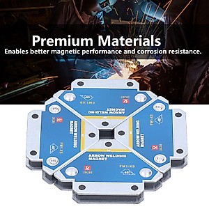 Welder Magnet, 28lbs Welding Magnetic Holder Set Portable 45° 90° 135° Durable for Working