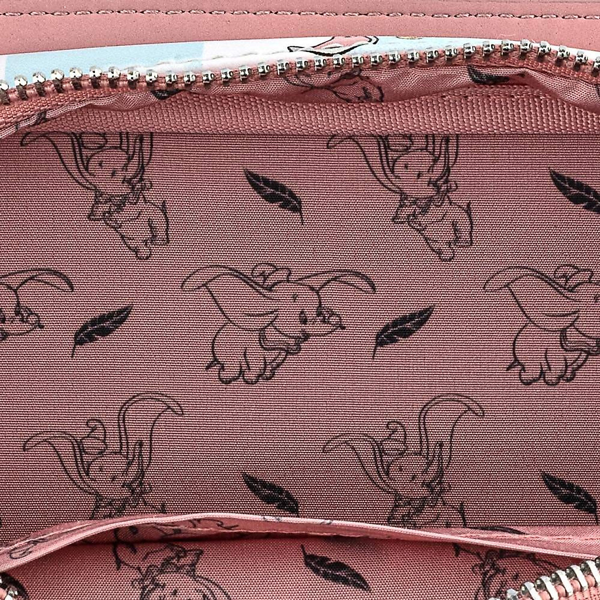 Loungefly Disney Dumbo Flying All Over Print Crossbody Purse Handbag