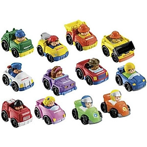 Little People Wheelies Vehicles - 6 Pack