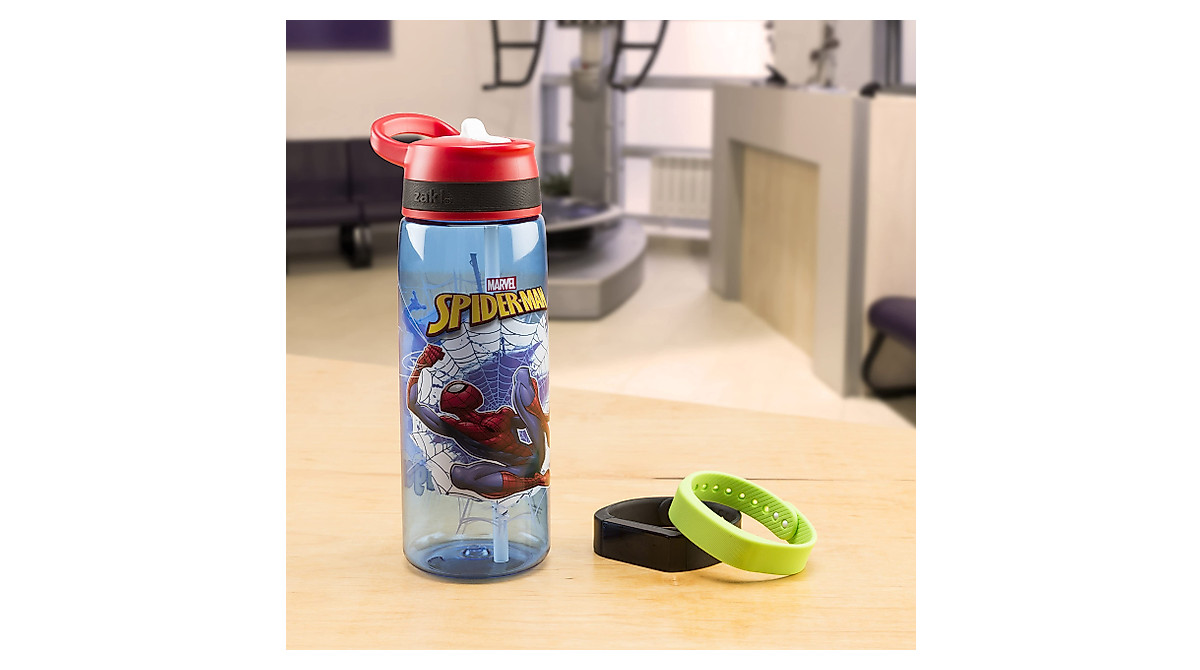 Zak Designs 25oz Spider-Man Water Bottle - BPA-Free