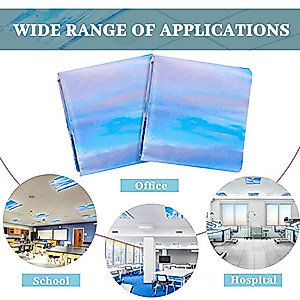 4 Pack Fluorescent Light Covers Magnetic Light Cover Panel Ceiling Light Covers Magnetic Classroom Light Covers for Office Classroom Home Drop Ceiling, 4 x 2 Feet (Beach)