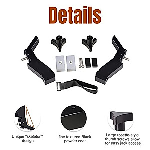 YESHMA Jack Mounting Bracket,Jack Bed Mount Compatible with Toyota Tacoma 2005+