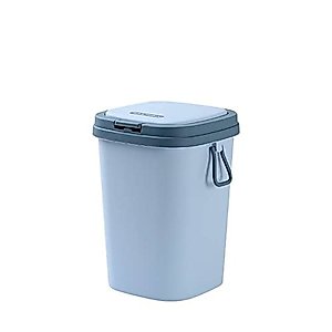 NA Push-Type Household Trash can Living Room Bathroom Kitchen Bedroom Office 8L 13L