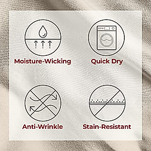 Mellanni Queen Sheet Set - 6 Piece Iconic Collection Bedding Sheets & Pillowcases - Luxury, Ultra Soft, Cooling Bed Sheets - Deep Pocket up to 16 inch - 6 PC (Queen, Burnt Sand w/Extra Pillow Cases)