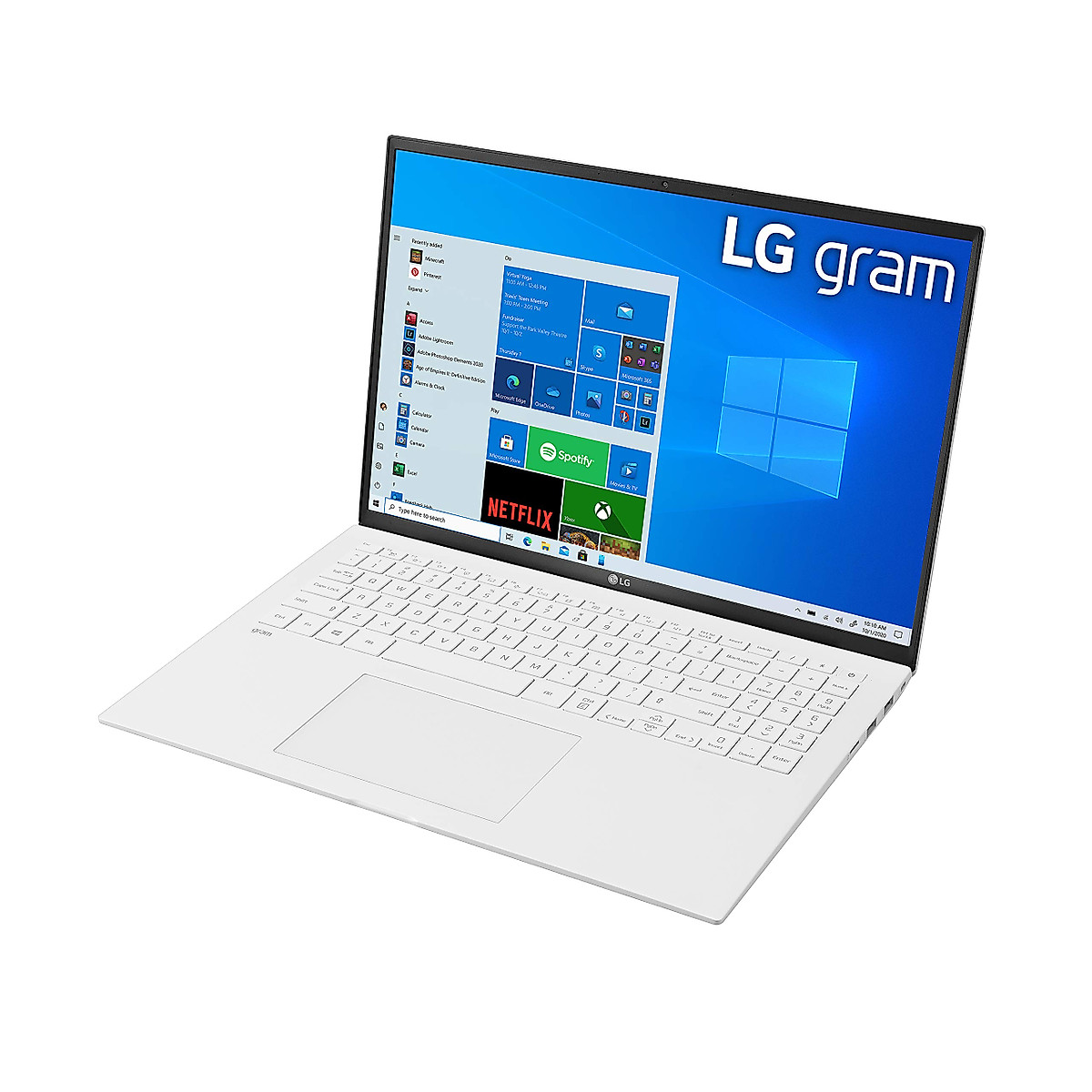 LG Gram 16Z90P - 16" WQXGA (2560x1600) Ultra-Lightweight Laptop, Intel evo with 11th gen CORE i5 1135G7 CPU , 8GB RAM, 256GB SSD, Alexa Built-in, 22 Hours Battery, Thunderbolt 4, White – 2021