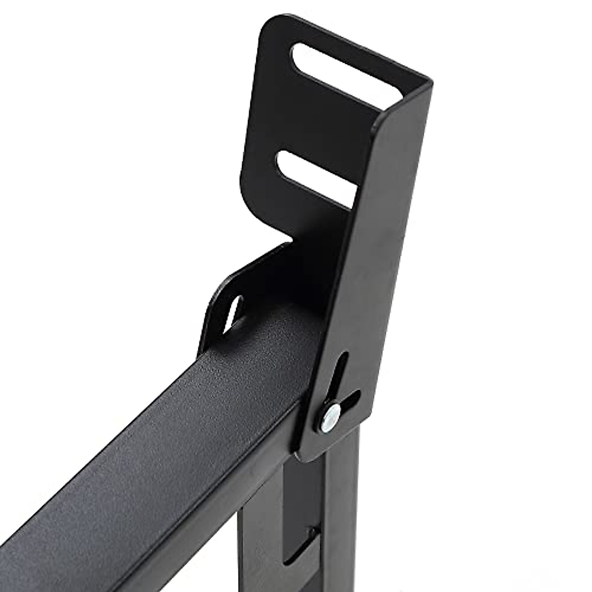 Classic Brands Hercules Compact Heavy-Duty Metal Bed Frame | Adjustable Width Fits Queen, King, and Cal King Mattresses, Black