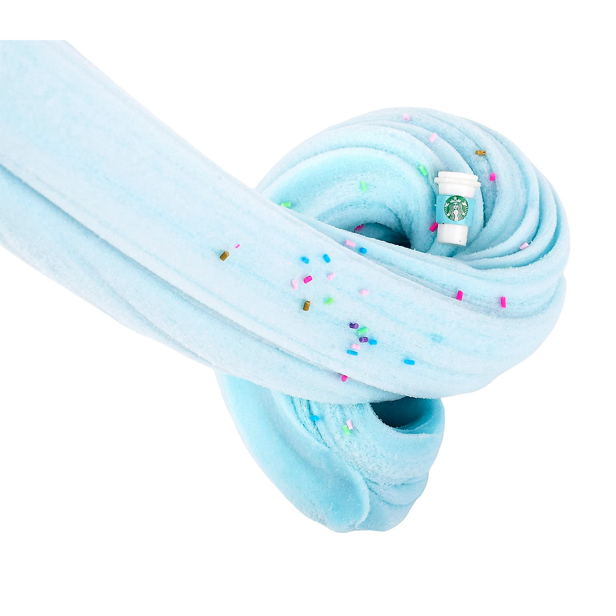 Sky Blue Cloud Slime, Girls and Boys Scented Slime Stress Relief Toy, Super Soft and Non-Sticky, for Party Favors, Birthday Gifts, School Education(7oz 200ml)