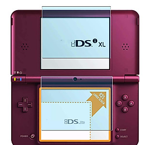 Puccy 2 Pack Anti Blue Light Screen Protector Film, compatible with Nintendo DSI XL TPU Guard （ Not Tempered Glass Protectors ）