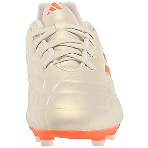 adidas Copa Pure.3 Firm Ground Football Shoe, Off White/Team Solar Orange/Off White, 13.5 US Unisex Little Kid