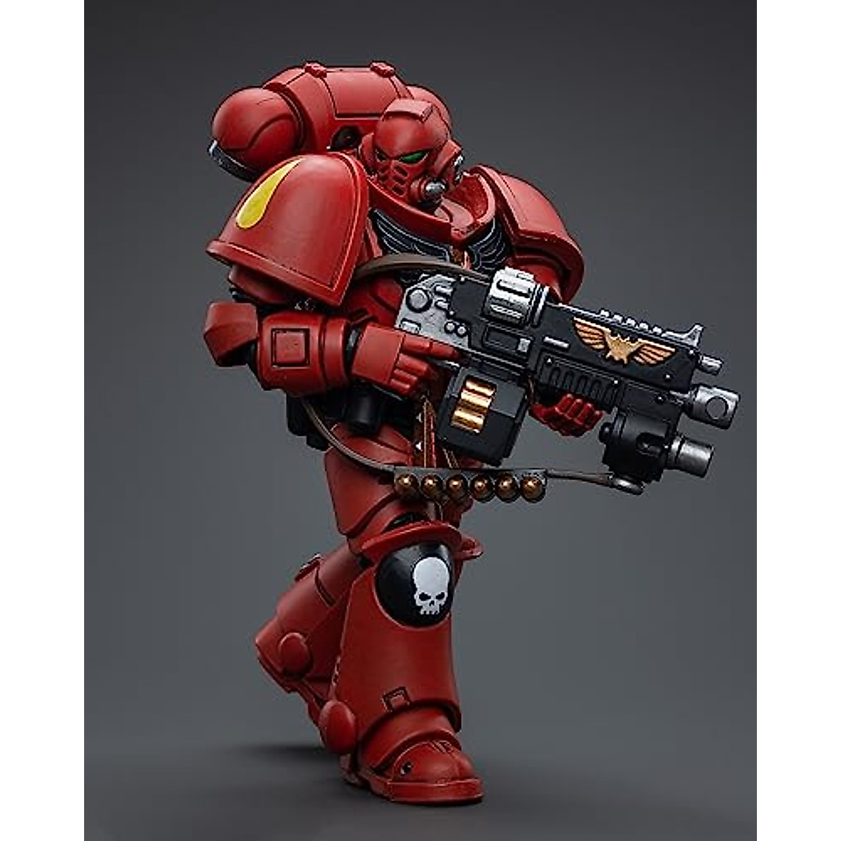Pipigirl JoyToy Warhammer 40K Space Marine Genuine License 1/18 Soldier, 4inch Models Space Marines Action Figures Kits (Blood Angels Intercessors)