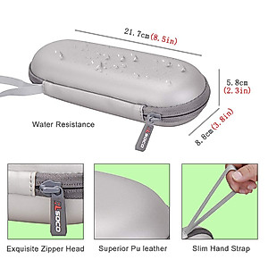 RLSOCO Hard Case for Philips Sonicare ProtectiveClean 4100/5100/6100/1100/6500/7500 Electric Toothbrush & Works With Oral-B Pro 1000 / Pro-Health/Pro 5000 / Pro 3000 / Pro 1500 Electric Toothbrush