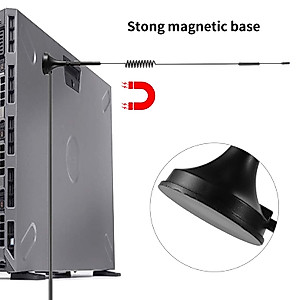 High Gain Long Range 4G LTE Outdoor Cellular 9dBi Magnetic Base Antenna Compatible with Spypoint Link Micro EVO Solar Hunting Wildlife Game Trail Cameras Mobile Security Camera（Pack of 2）, Eifagur