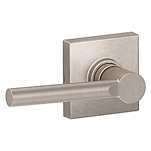 SCHLAGE J10BRW619COL J10-BRW-COL Broadway Passage Door Lever Set with Decorative Collins Trim (Formerly Dexter)
