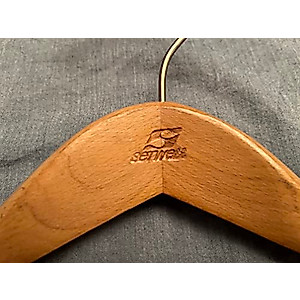 Vintage Wood Setwell 20" Mens Suit Hanger