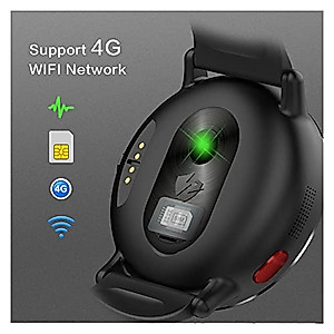 JAITEA Men's Smartwatch Women's GPS WiFi Android Smartwatch 900mAh 8MP Camera 1G 16GB Sports Watch 2 Inch 640 * 590 HD Men (Color : LEM X Set, Size : A)