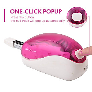 Craftinova Electric Stapler-Pink,Including 2000 Staples and 1 staple remover, Suitable for Palm Size and high Comfort，25 Sheet Capacity, AC Adapter or Battery Powered，Battery not Included