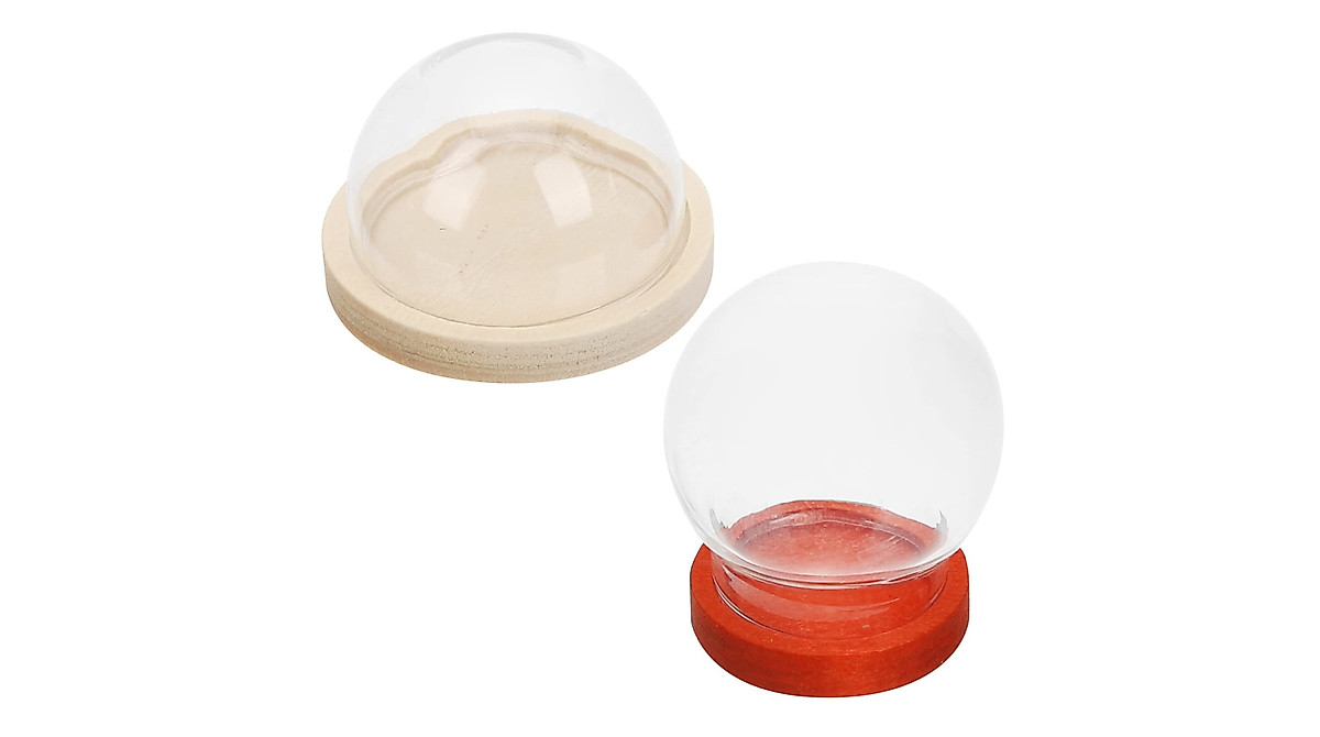 ULTECHNOVO Glass Dome Display Case for Collectibles