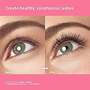 Almay Volume & Conditioning Mascara, Hydrating All Day Wear, 30 Black Brown, 0.27 fl oz.