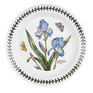 Portmeirion Botanic Garden Salad Plate | Set of 6 Salad Plates | Assorted Floral Motifs | Dishwasher, Microwave, & Oven Safe | 8.5 Inch | Made in England