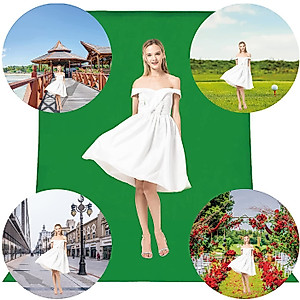 Green Screen Backdrop.Green Screen Background.Green Screen.Green Screen Cloth.Green Cloth.Green Backdrop Photography.10x10 ft