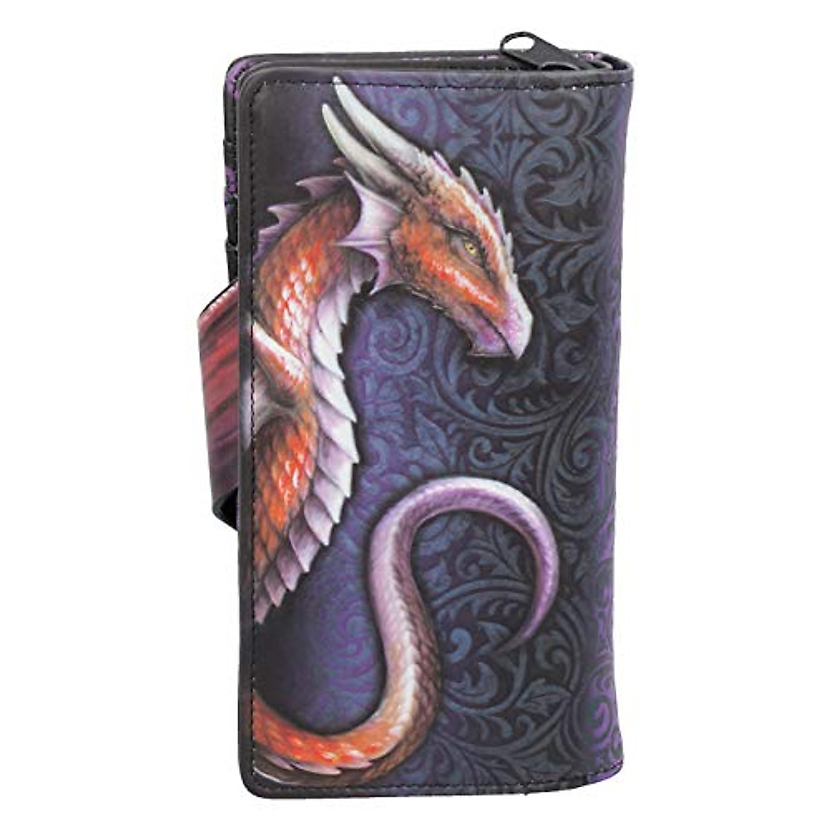 Nemesis Now Take Flight Embossed Purse 18.5cm, Purple, One Size