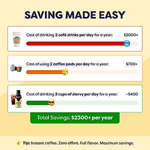 Javy Coffee 30X Cold Brew Coffee Concentrate, Perfect for Instant Iced Coffee, Cold Brewed Coffee and Hot Coffee