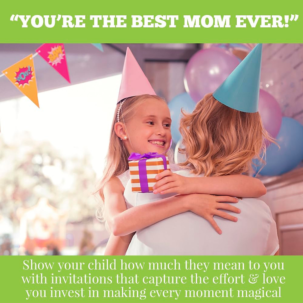 HOLY @% 60th Birthday Party Invitations, 20 Funny 5x7 Fill In Cards with Twenty White Envelopes for Milestone Birthdays by AmandaCreation