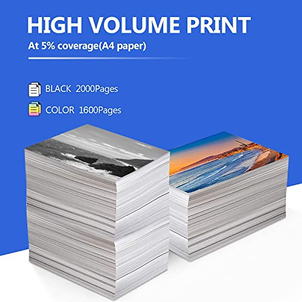 JANMORE Remanufactured Ink Cartridge Replacement for HP 962 962XL, Black Cyan Magenta Yellow, for HP OfficeJet Pro 9010, 9012, 9015, 9015e, 9018, 9019, 9020, 9025e, 9027, 9029 Printers (4 Pack)