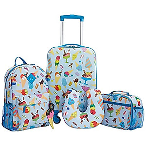 Travelers Club 5 Piece Kids' Luggage Set, Ice Cream