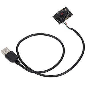 Kuuleyn 3 MP Camera Module, Module Camera, Manual Camera Module, 64° 3.5mm Manual Focus Webcam Board with USB Cable HBVCAM 3M2111 V22