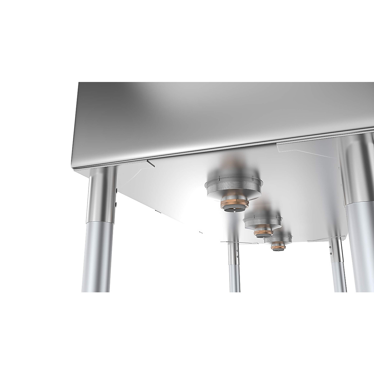 KoolMore 3 Compartment Stainless Steel Commercial Kitchen Sink with Large Drainboard - Bowl Size 12" x 16" x 10", Silver