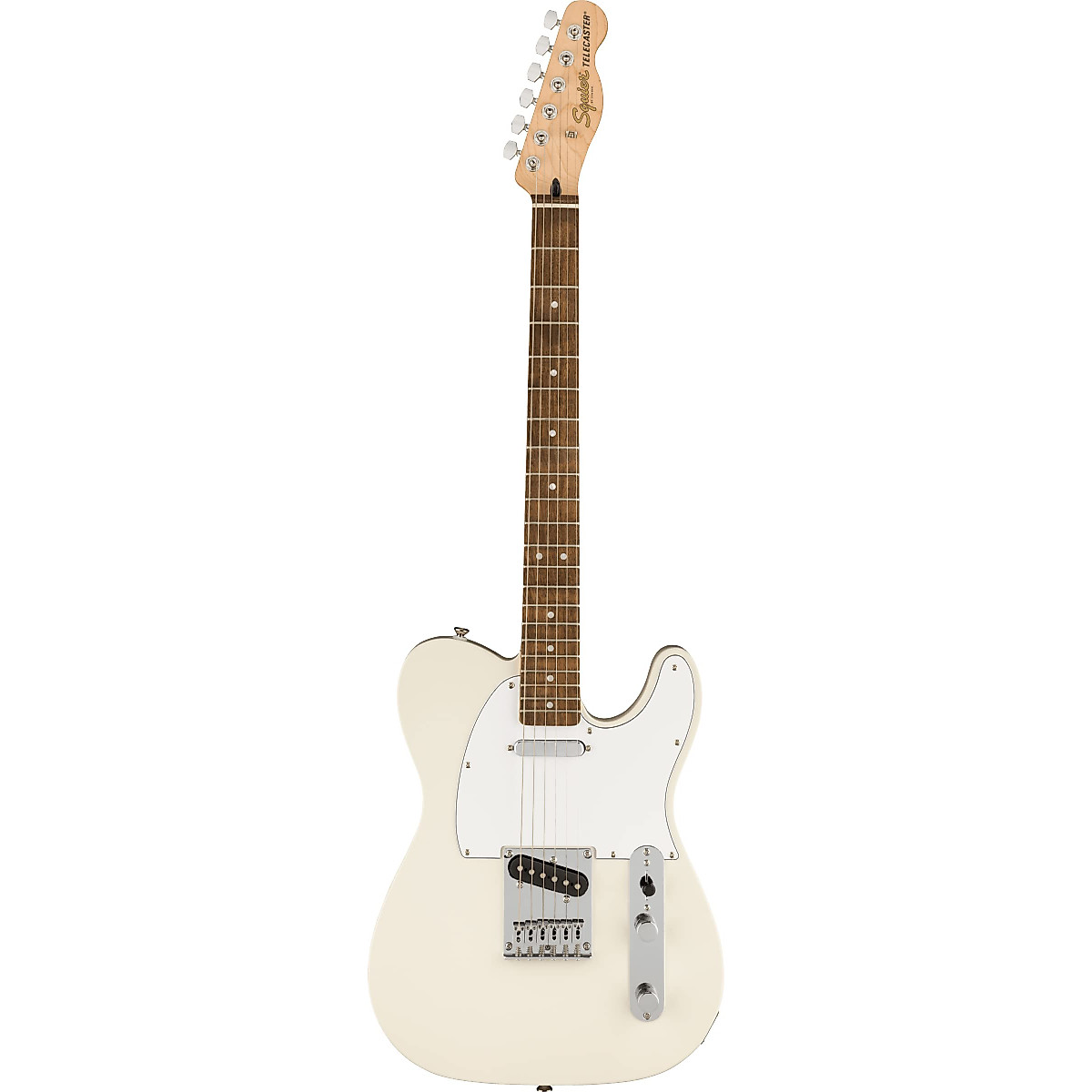 Fender Affinity Series Telecaster - Olympic White Bundle with Frontman 10G Amplifier, Gig Bag, Tuner, Instrument Cable, Strap, Picks, and Austin Bazaar Instructional DVD