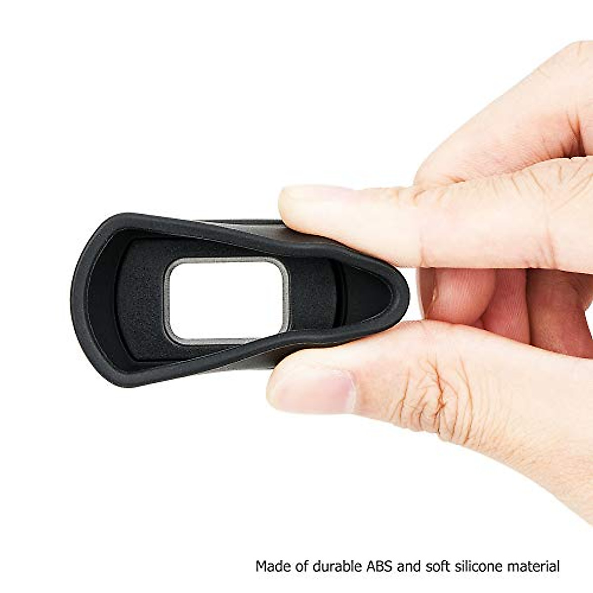 Kiwifotos Long Soft Viewfinder Eyecup Eyepiece for Nikon D750 D780 D610 D600 D7500 D7200 D7100 D7000 D5200 D5100 D5000 D3500 D3400 D3300 D3200 D3100 D3000 D300s and More