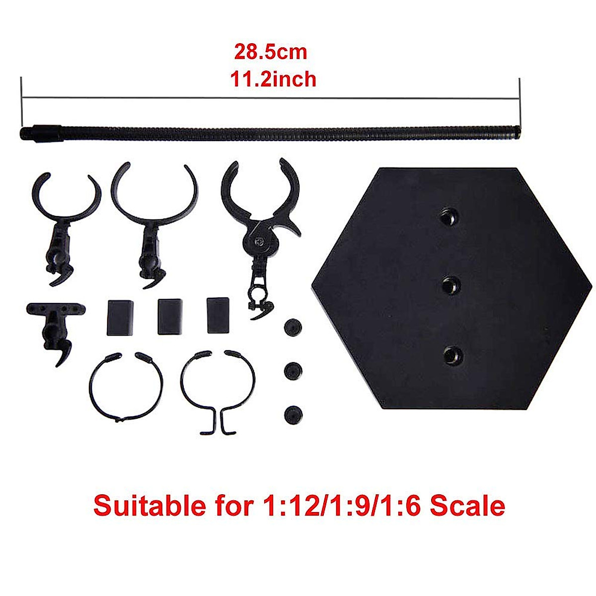 UZPDWK Doll Figure Stand, Toy Doll Holder,Action Figure Display for 1/6 1/9 1/12 Scale Toy