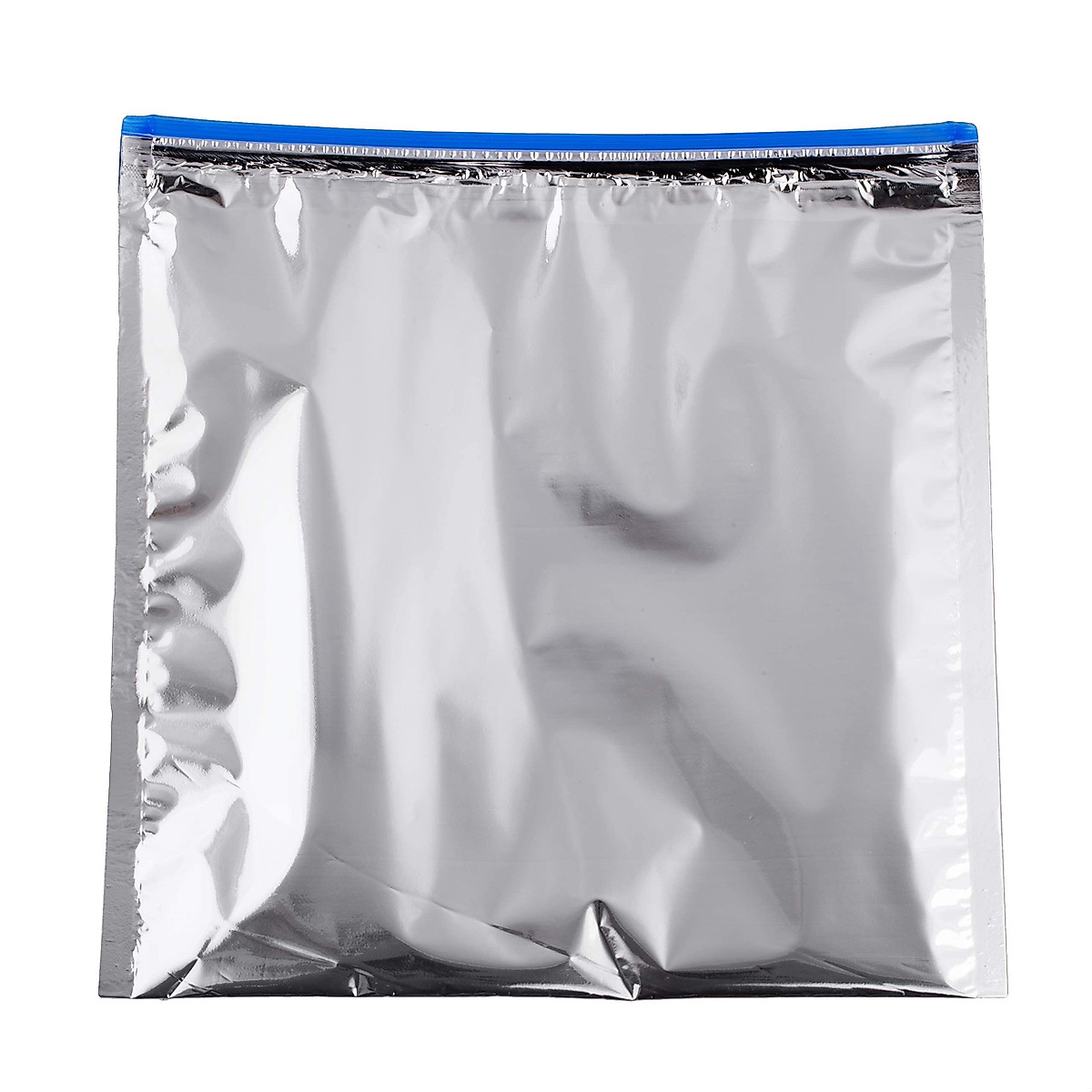 Foil Thermal Sandwich Bags - 5 Pack - Reusable Insulated Bag - Keeps Snacks and Lunch Cool and Fresh - Easy Closure - Waterproof | Silver Color