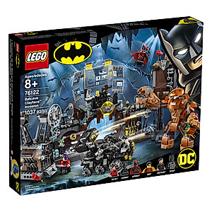 LEGO DC Batman Batcave Clayface Invasion 76122 Batman Toy Building Kit with Batman and Bruce Wayne Action Minifigures, Popular DC Superhero Toy (1037 Pieces)
