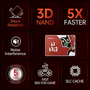 fanxiang S100 SATA III SSD 256GB 2.5" 6Gb/s Internal Solid State Drive 3D NAND TLC, Compatible with Laptop/Desktop for Gaming, IT Pros, Everyday Users