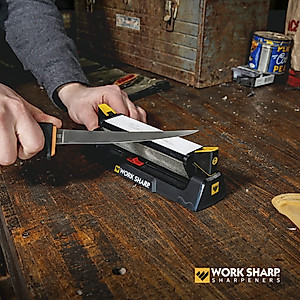 Work Sharp WSBCHBSS Benchstone Knife Sharpener Black