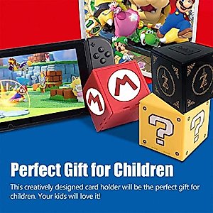 doepeBAE Games Storage Case Compatible for Nintendo Switch - Video Game Card Holde Protective Storage System Game Card Organizer Travel Container Box Hard Shell with 16 Game Card Slots (L Red 16)