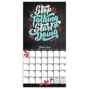 2020 Chalk It Up Mini Calendar