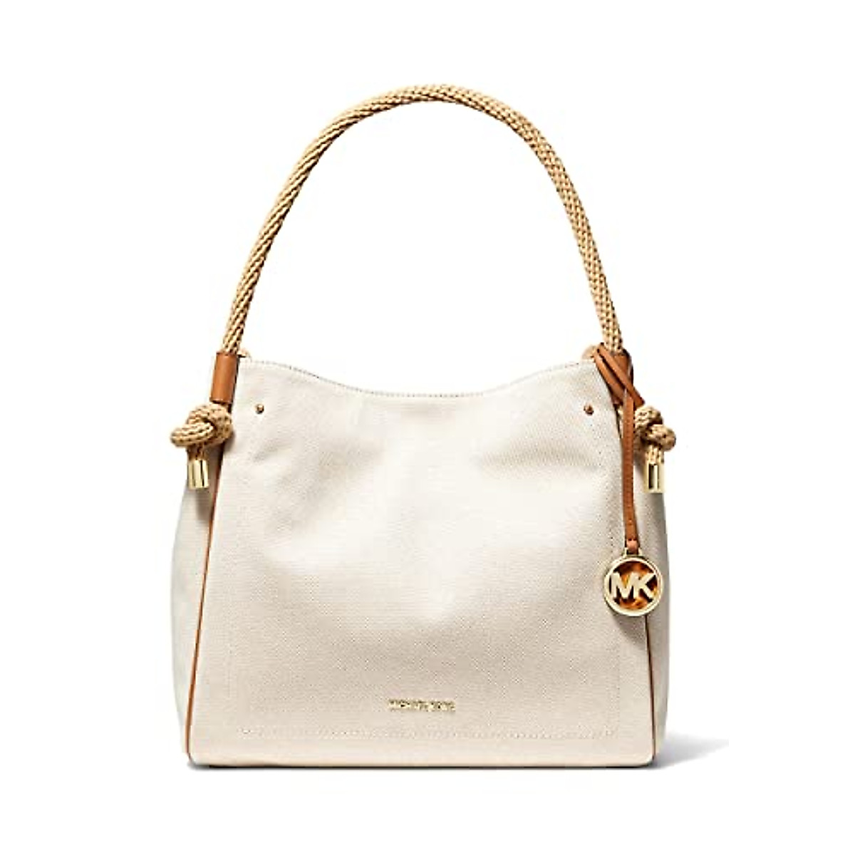 Michael Kors Isla Large Grab Bag Natural One Size