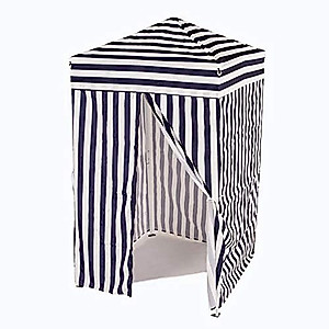 Impact 4'x4' Pop up Changing Dressing Room, Black and White