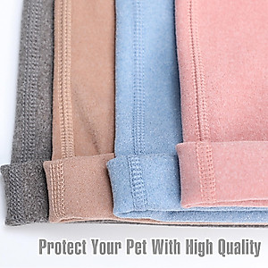 Dog Warm Neck & Quiet Ear Covers for Ear Protection, Calming Ear Muffs for Dogs/Cats - Hood for Anxiety Relief/Calming/Warm/ (Pink Earmuffs)