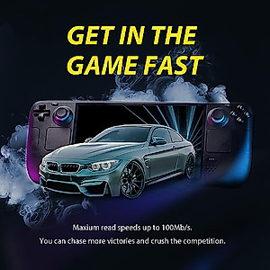 Silicon Power 1TB Superior Gaming Micro SDXC UHS-I (U3), V30 4K A2,High Speed MicroSD Card with Adapter, Design for Steam Deck, ROG Ally and Nintendo-Switch