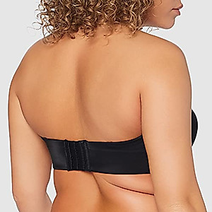 Lilyette by Bali Women's Tailored Strapless Minimzer Bra #939, Black, 38DD