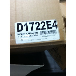 Continental Automatic Grease Envelope Filter, 16.75 x 22.5 inch - Fits Collectromatic/Winston Fryer Brand - 100 per case.