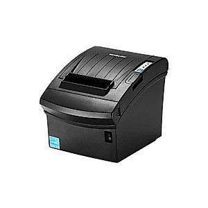 BIXOLON SRP-350PLUSIIICOSG Thermal Printer with Power Supply and USB Cable, Serial/USB/Ethernet, Black, Small