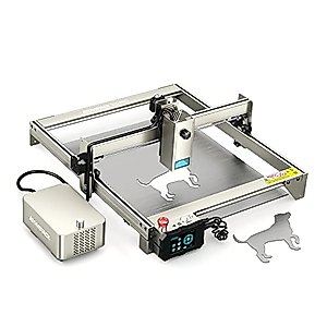 ATOMSTACK S20 PRO Laser Engraver, 130W Laser Engraving Cutting Machine with Air Assist Kits, 20W Output Power 0.08 * 0.1mm Compressed Spot, Laser Cutter and Engraver Machine for Metal Steel