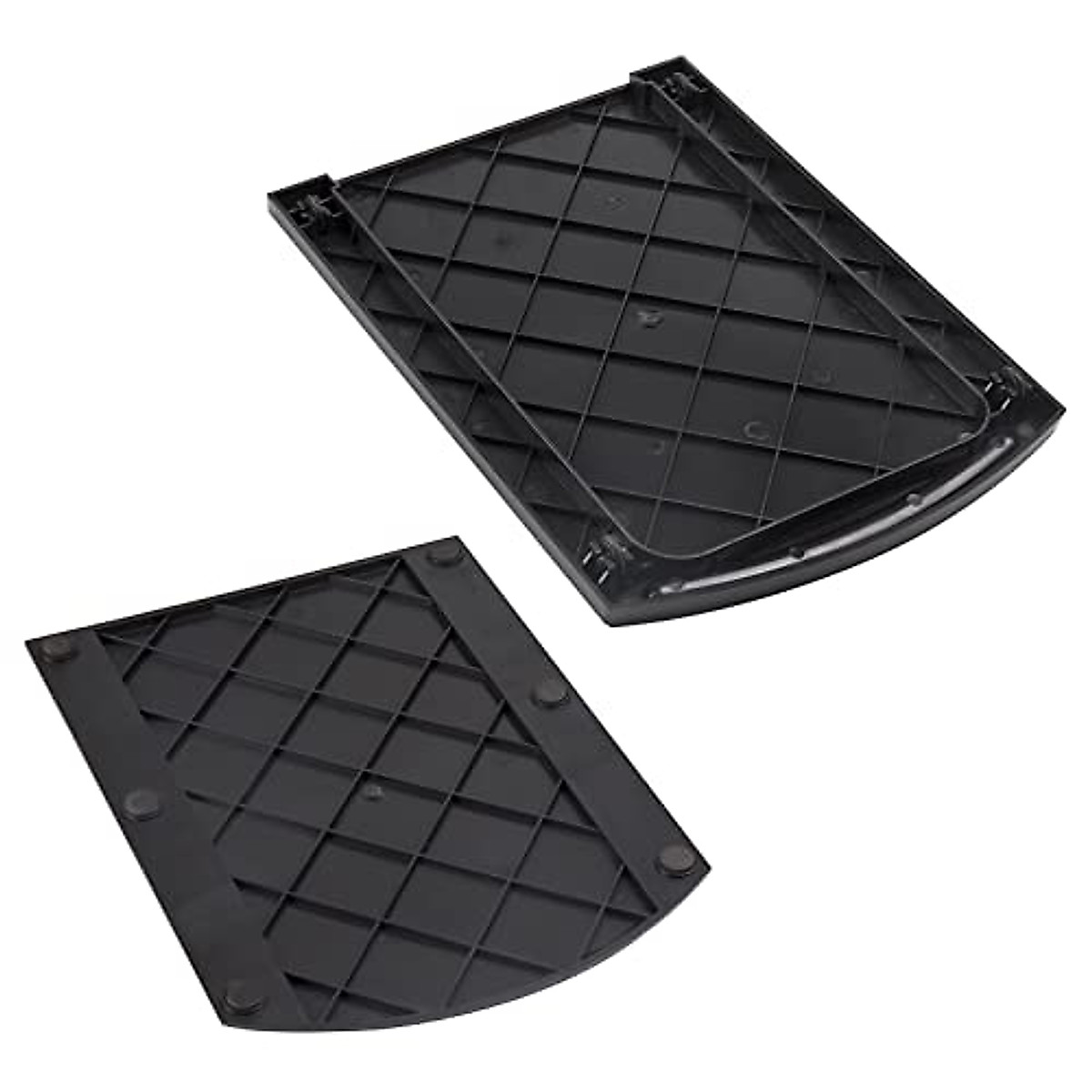 Kitchen Caddy Sliding Tray, Zero Zoo Kitchen Hacks Coffee Slider, Compatible With Coffee Maker, Kitchen Aid Mixer, Blenders and Air Fryer, Appliances Sliders for Coutertop with Rolling Wheels (3 Pack)